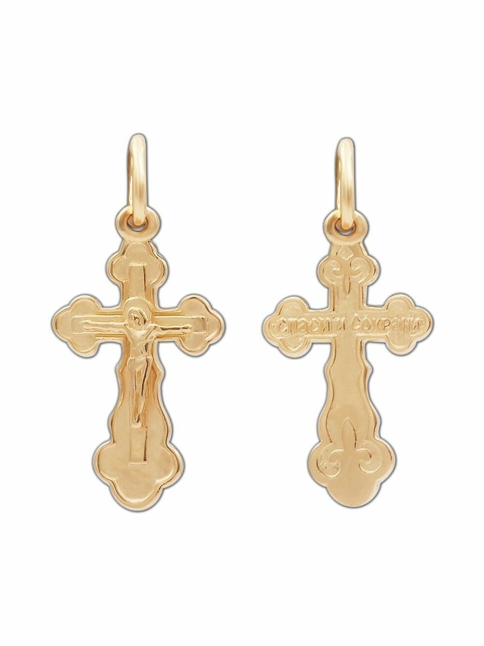 Крестик, серебро, 925 проба