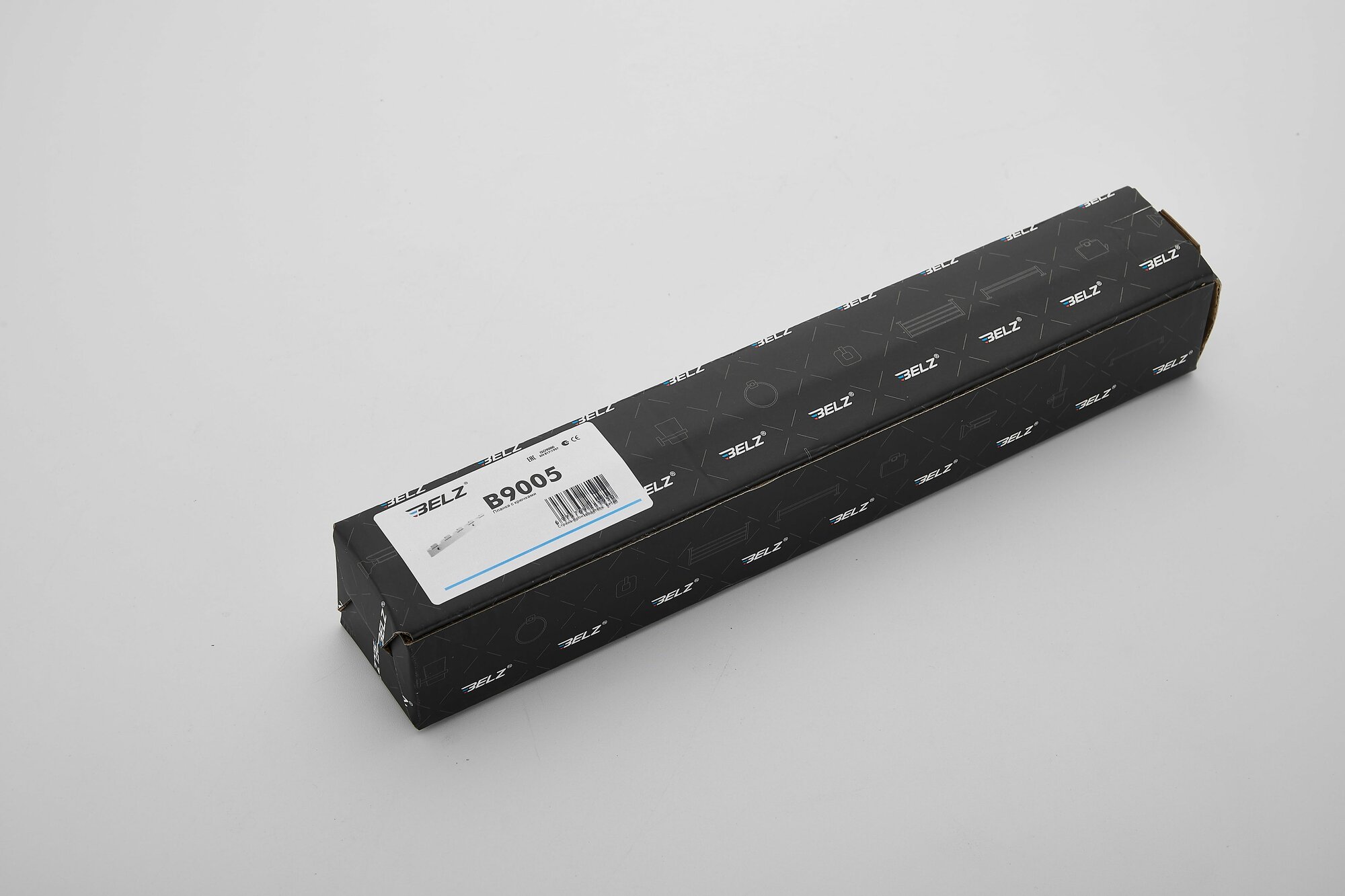 Вешалка в ванную для полотенец из нержавеющей стали, 5 крючков золотой BELZ B9005-5