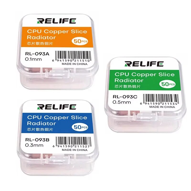 RELIFE RL-093A/B/C набор радиаторов для ремонта телефонов RL-093A-B-C