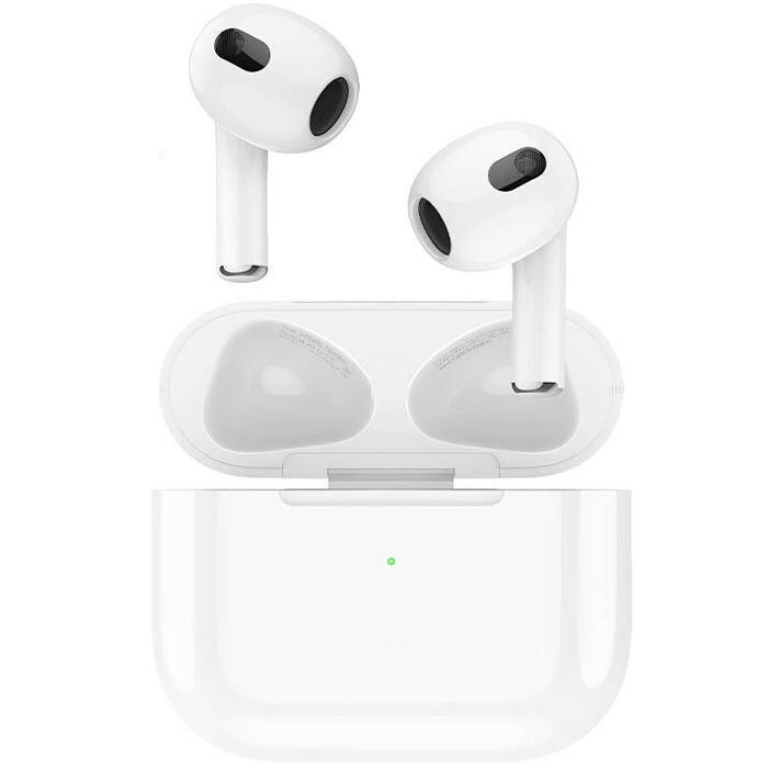 Bluetooth наушники вкладыши с микрофоном Borofone BW91 TWS, беспроводная гарнитура, белая
