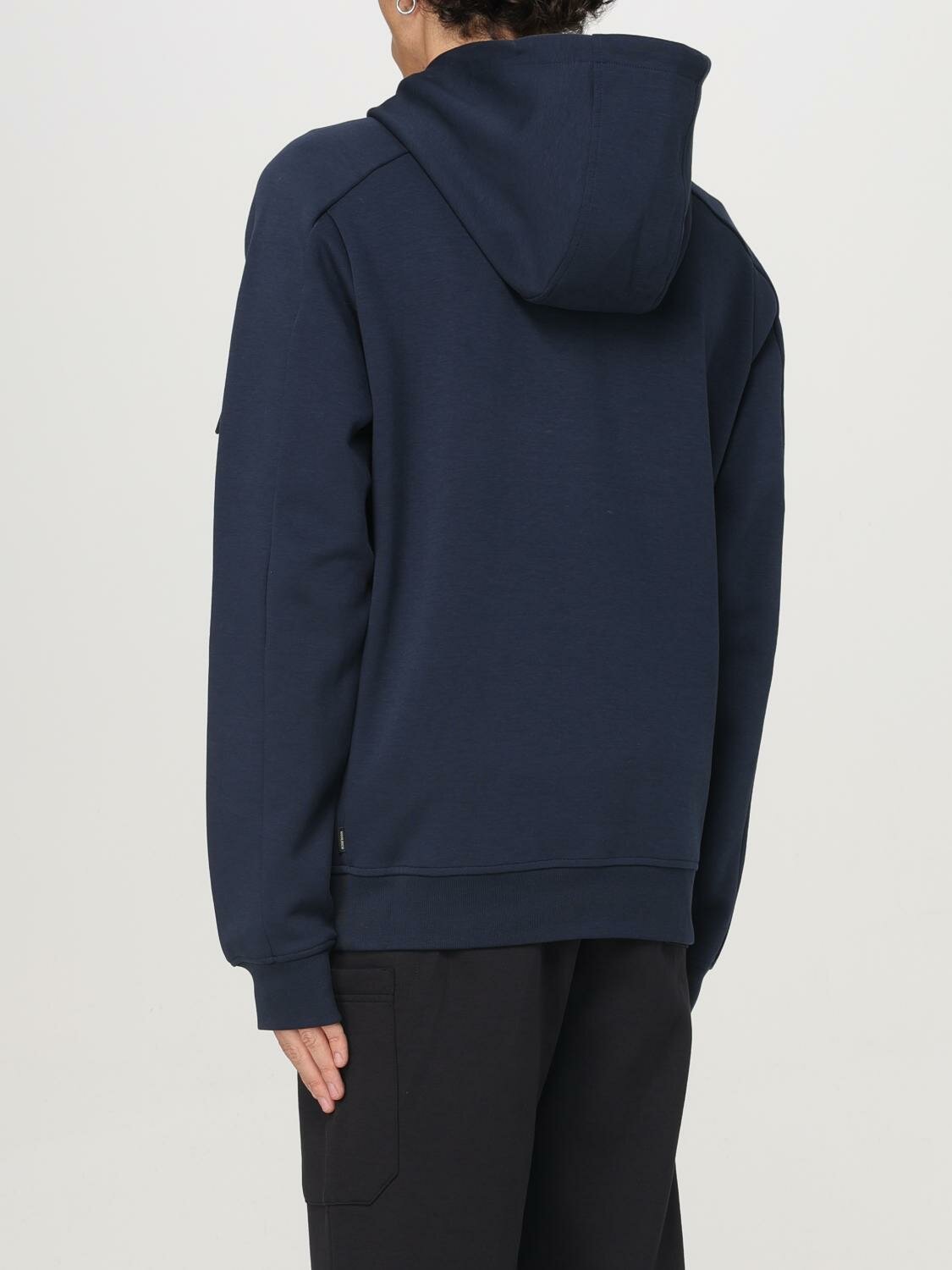 Толстовка спортивная Woolrich, размер M, , синий — фото 1