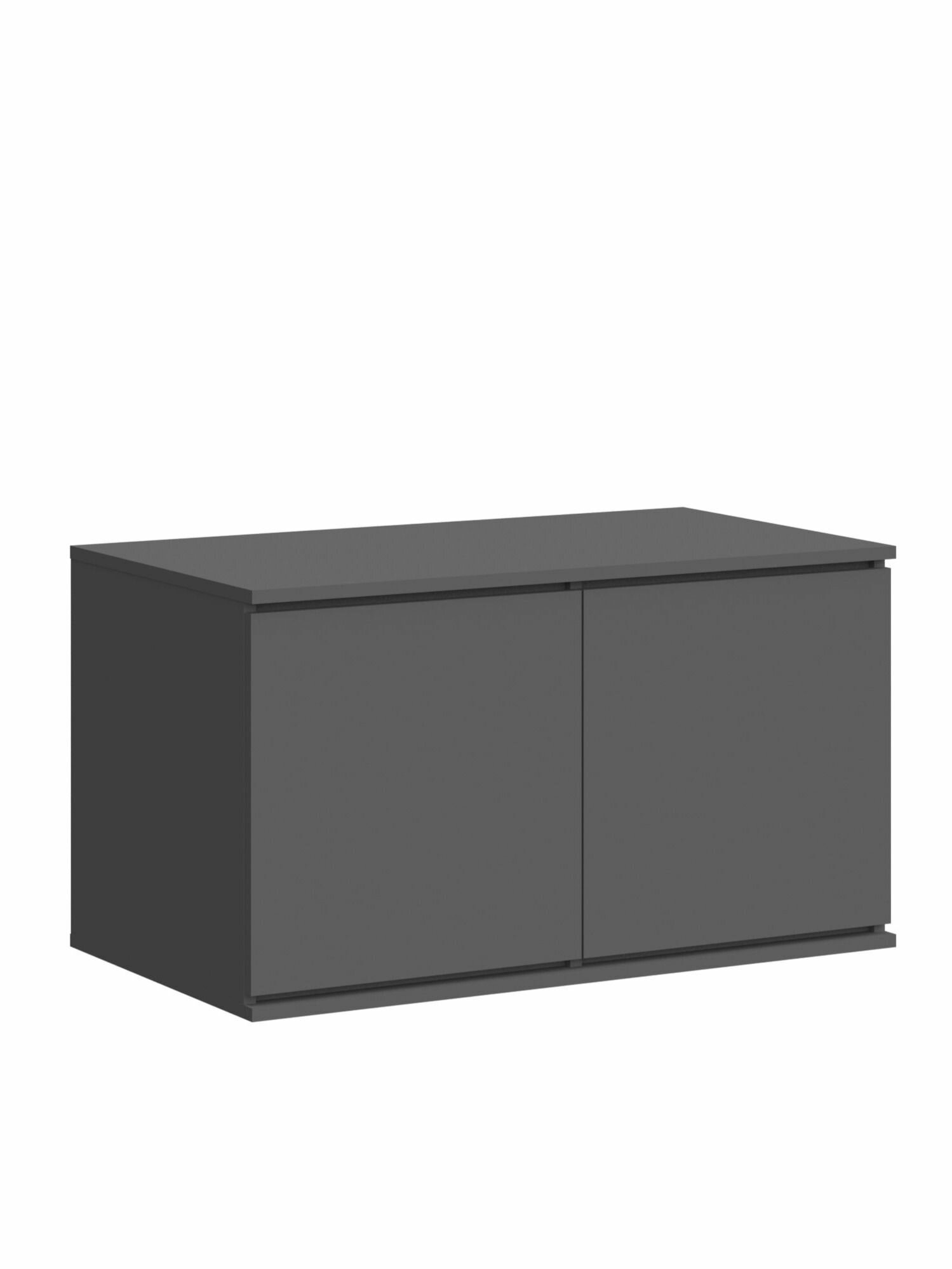 Антресоль Челси к шкафу 900х504х514 (Графит) МИФ