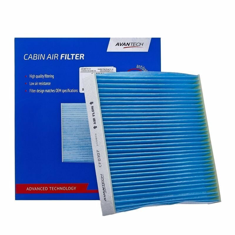 Фильтр салонный Avantech арт. CF0307 AC808EVIC FIT GEGK, VEZEL