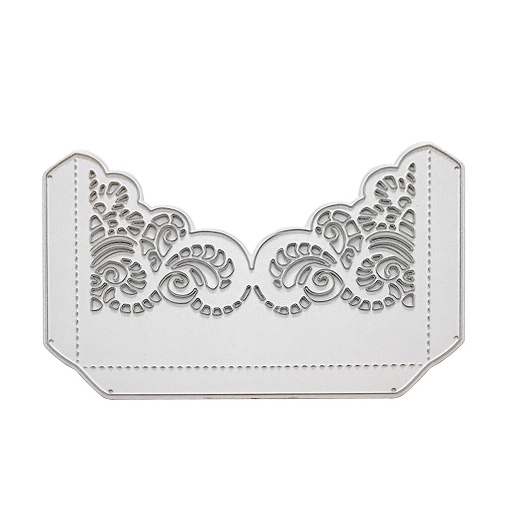 Цветочное Приглашение Для Резки Металла Умирает Трафарет DIY Альбом Для Скрапбукинга Гербовая Бумага