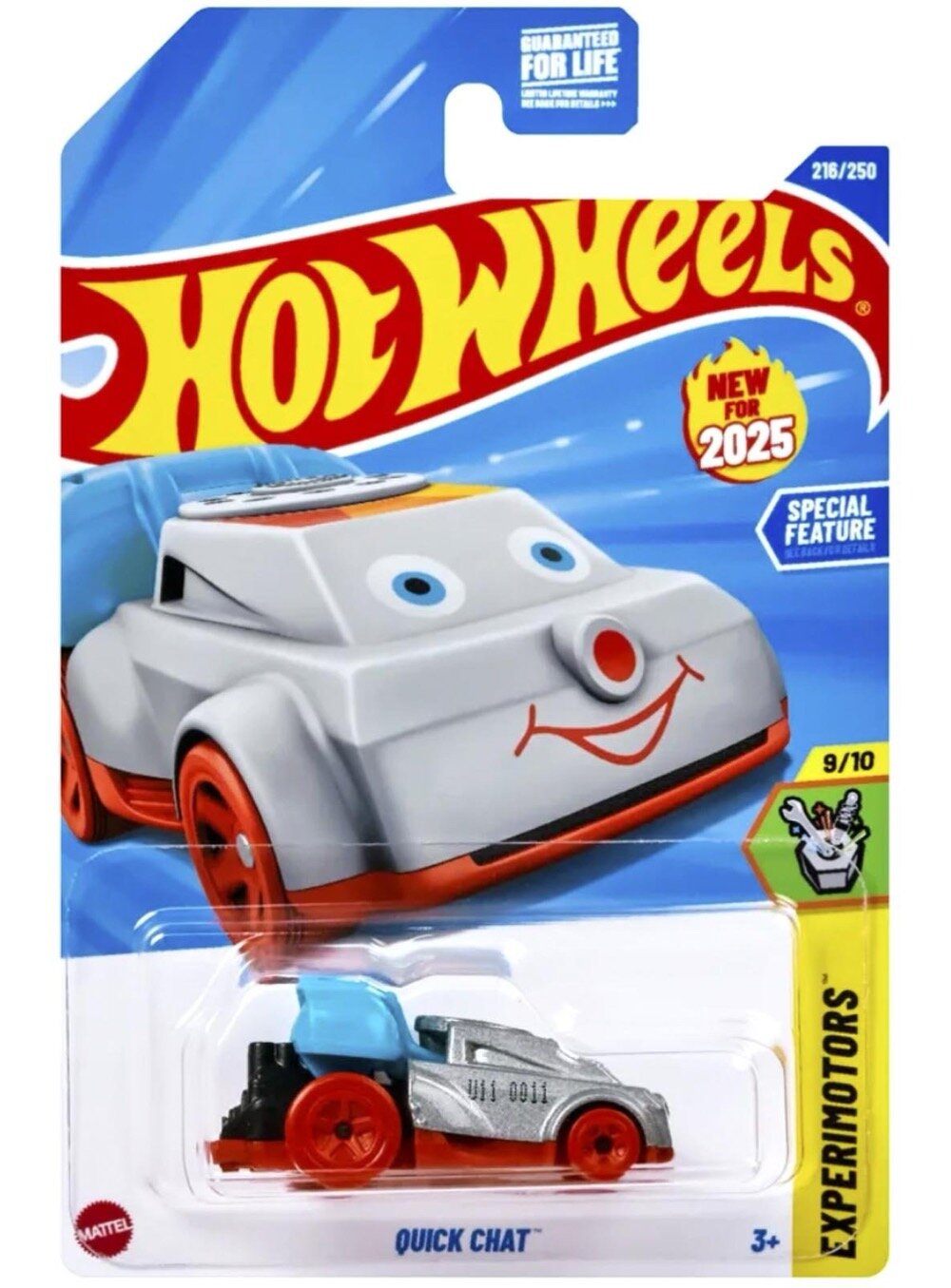 JBC13 Hot Wheels машинка металлическая игрушка коллекционная масштабная модель Quick Chat кейс 2025