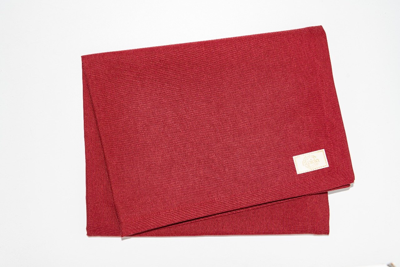 Скатерть «Elpida» «Бордовая однотонная» (145х175 см)