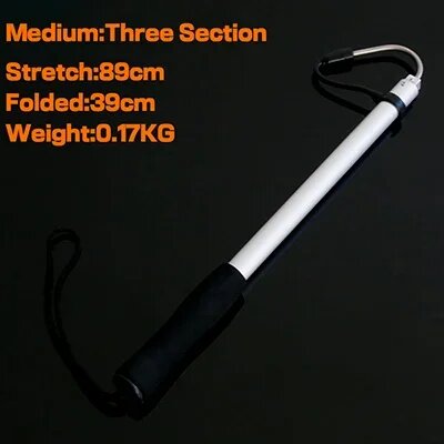 Телескопический крючок для рыбы, 39-89 см, 0.17KG, M Gaff