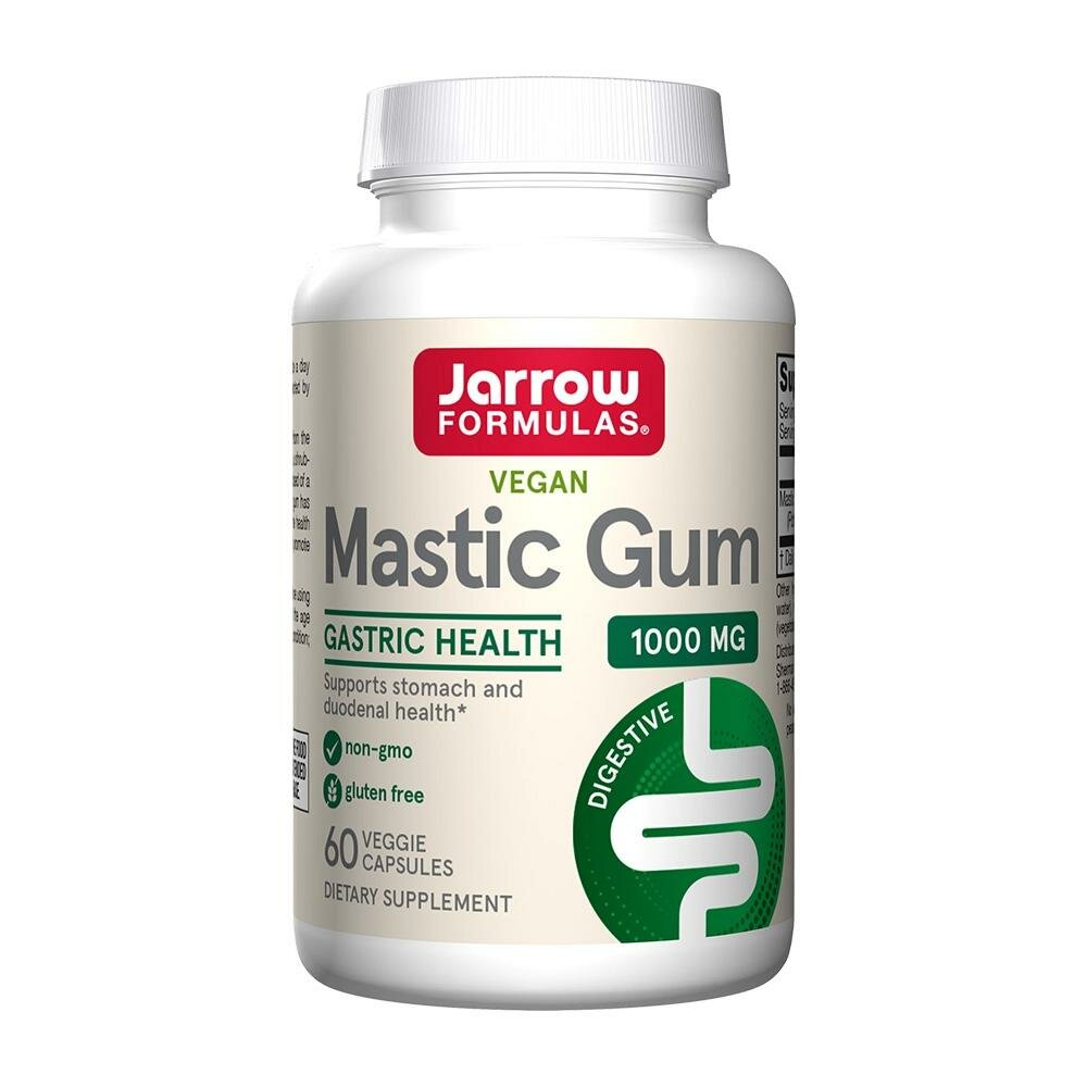 Jarrow Formulas, Mastic Gum, Мастиковая смола, 60 растительных капсул