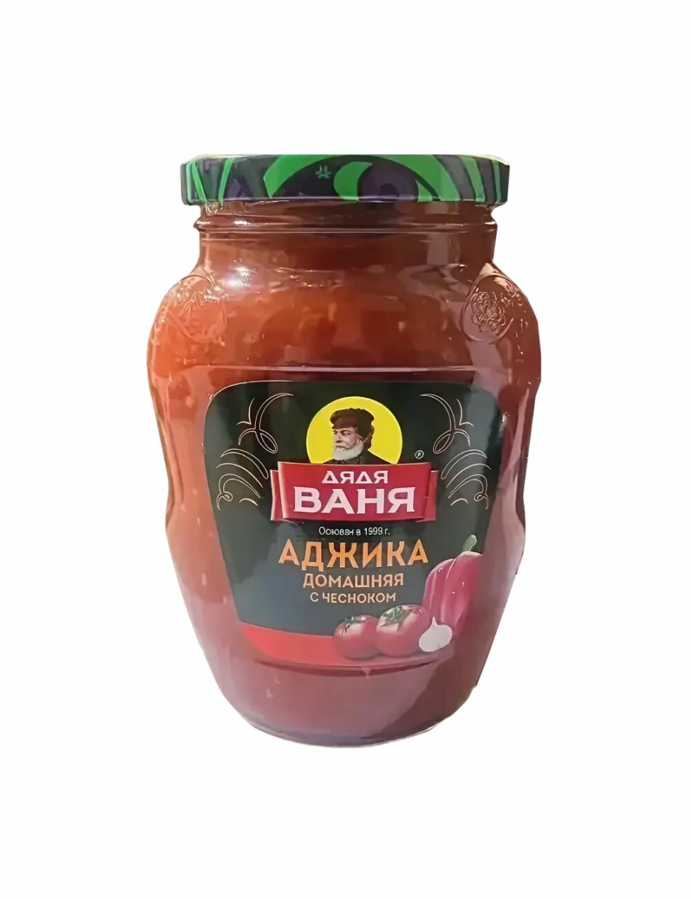 Аджика Дядя Ваня домашняя с чесноком 370г 1шт