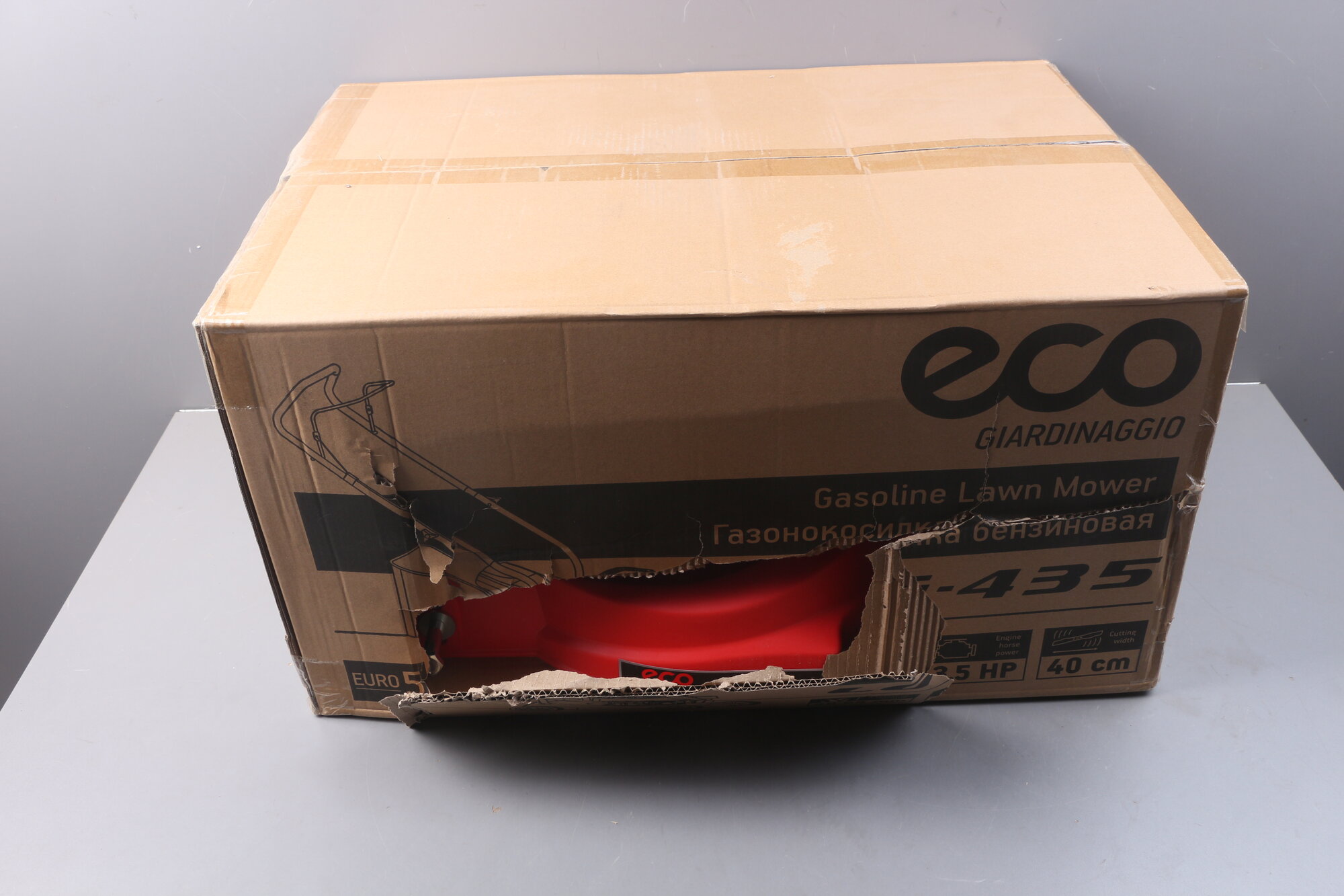 Газонокосилка бензиновая ECO LG-435 уцененная (0506035552) б/у