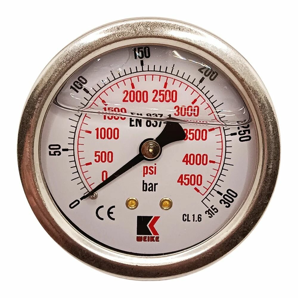 Осевой глицериновый гидравлический виброустойчивый манометр аркаим WKP1007 WKP1007O315D63G14