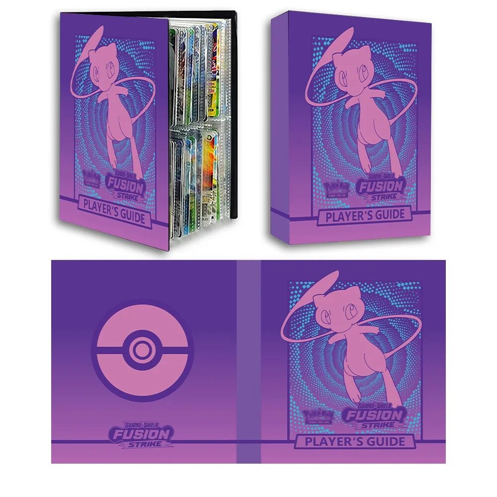 Альбом для карт Bandai 240 шт. Charizard VMAX Mewtwo Van Gogh PTCG