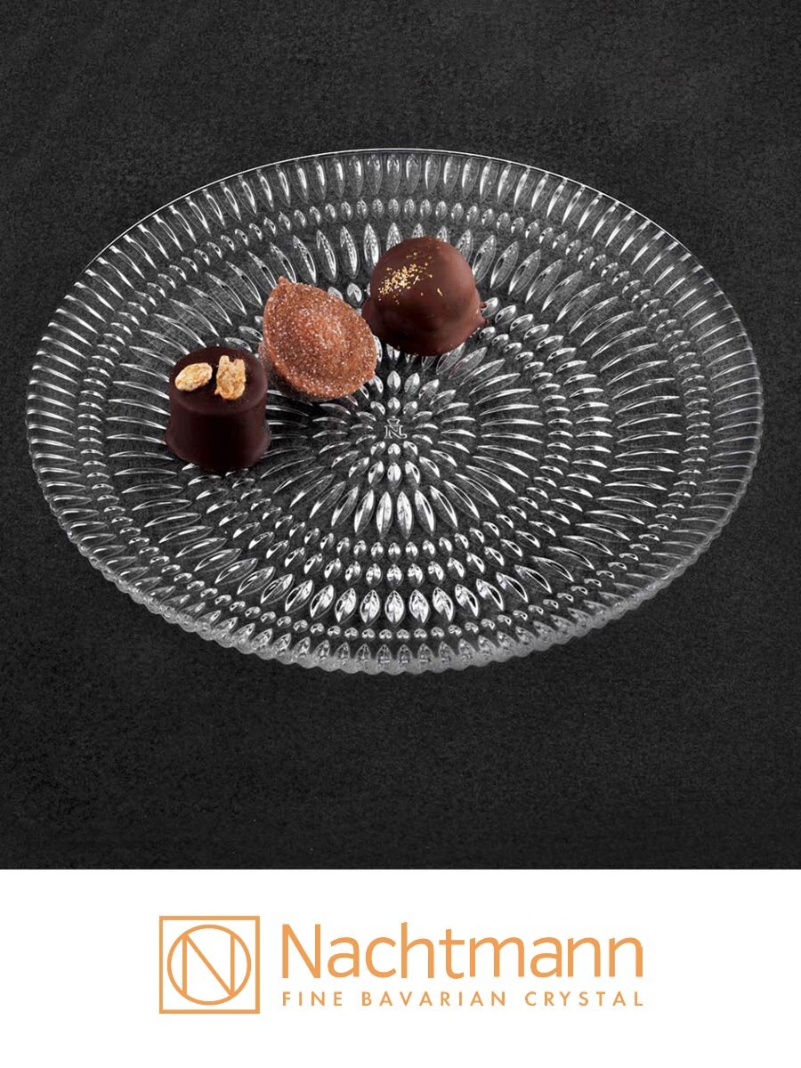 Набор тарелок 23 см Nachtmann Ethno, 2 шт, хрустальное стекло