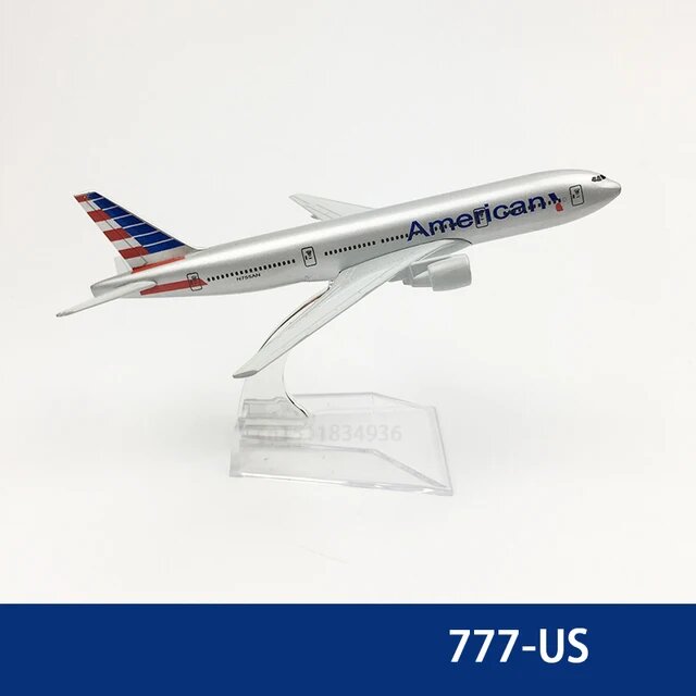 6-дюймовая (15 см) литая модель самолета Boeing 737/747/757/767/777/787, коллекционный подарок