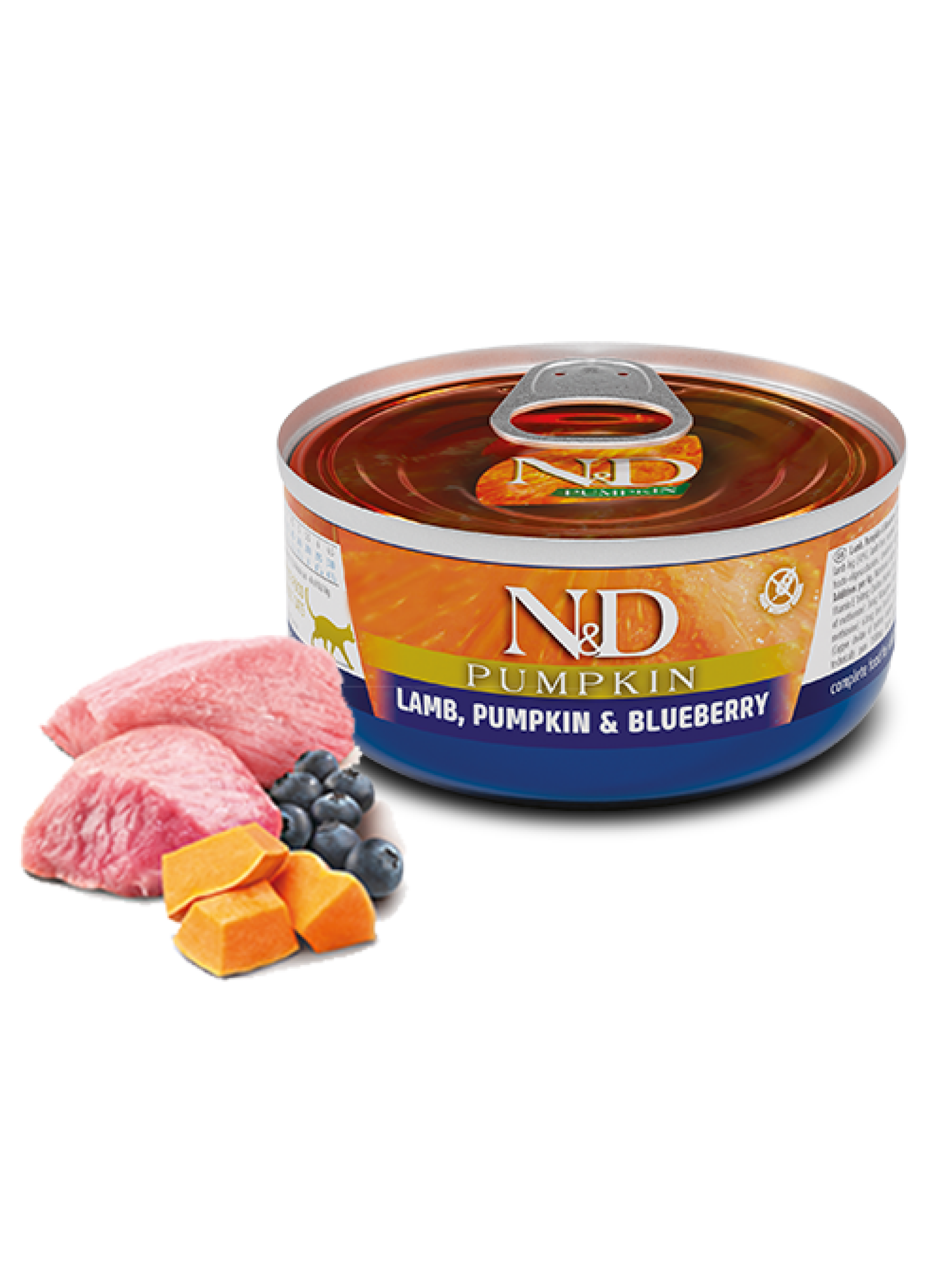 Консервы для кошек Farmina N&D Pumpkin с ягненком, 70гр