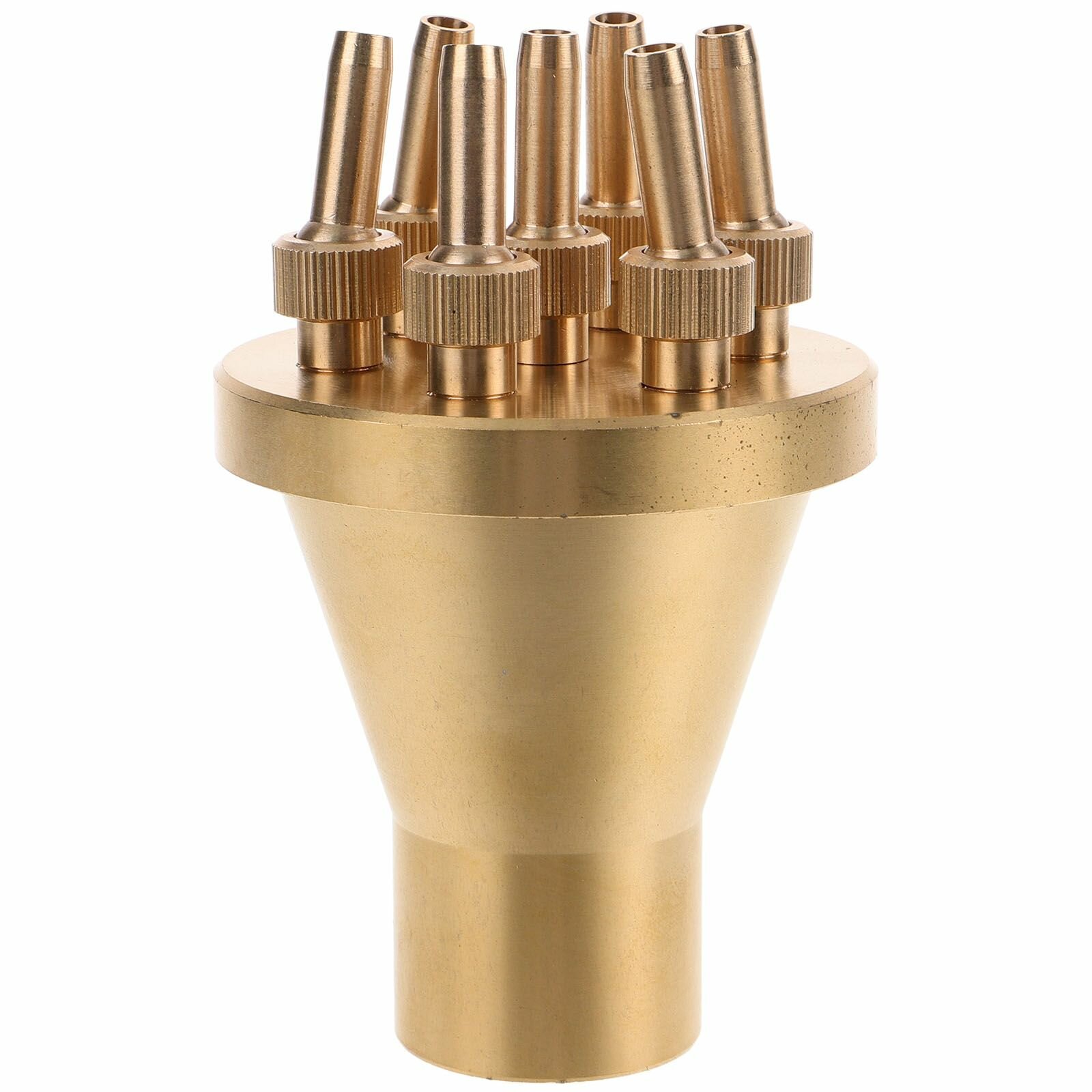 Садовый Декоративный Распылитель, Фонтанная Насадка, Золотой Цвет, 1 Упаковка