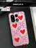 Чехол на OnePlus 15 / Ван Плас 15 с принтом Hearts and ribbons 2, прозрачный