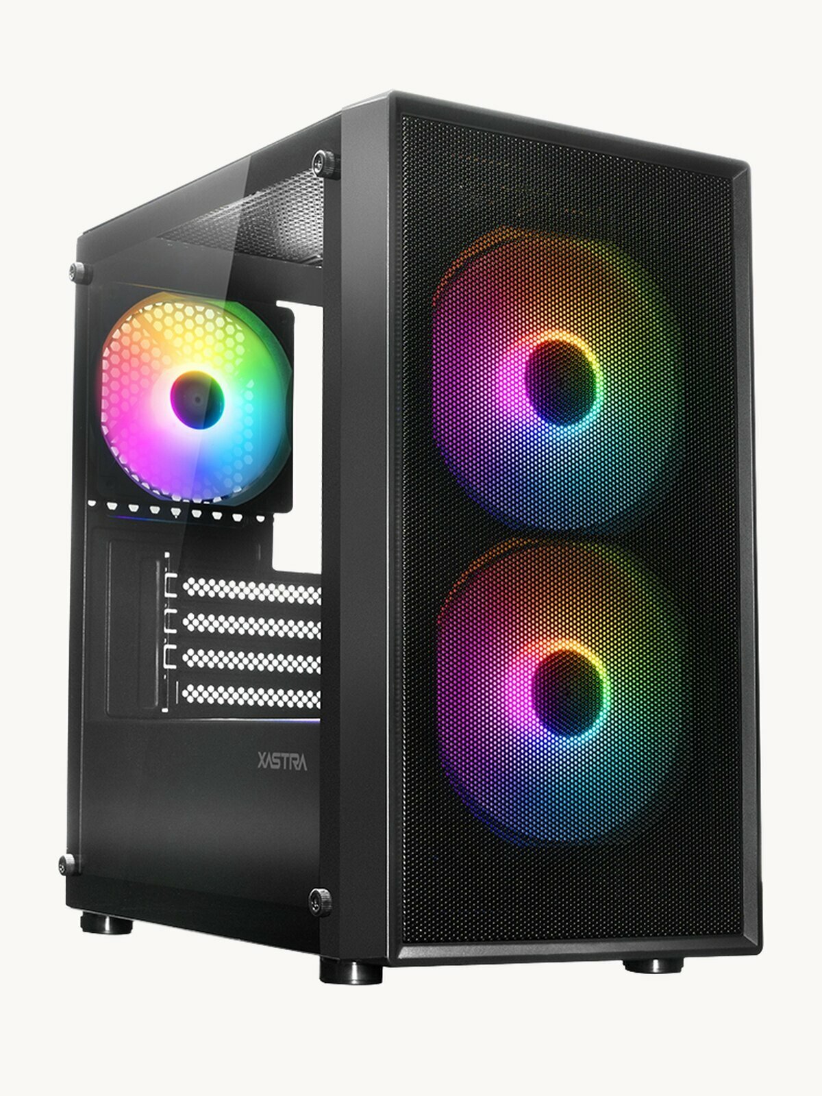 Корпус Xastra A305M 3FRGB, черный