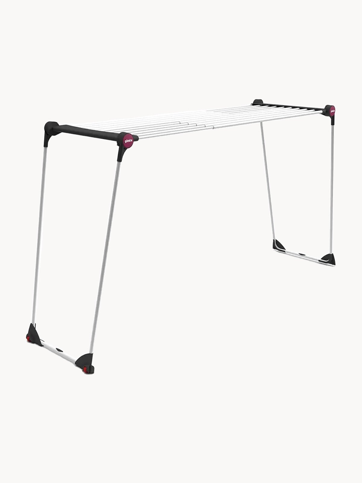 GIMI Сушилка для белья напольная раскладная Dinamik 20, 19 м, прутья 1,5 см