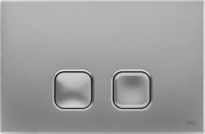 Кнопка смыва OLI Plain Plain 070828 хром матовый