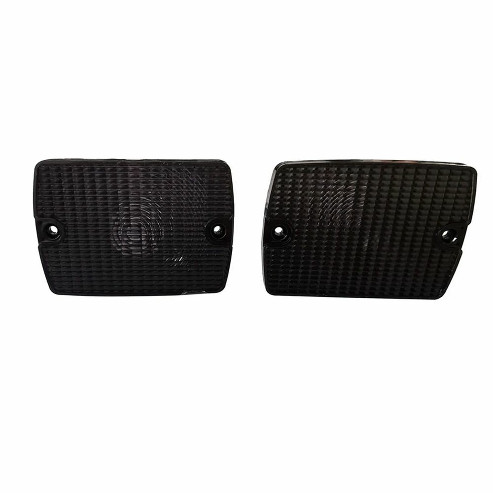 2шт Копченых Корпусов Передних Указателей Поворота Для Jeep Wrangler 1987-1995