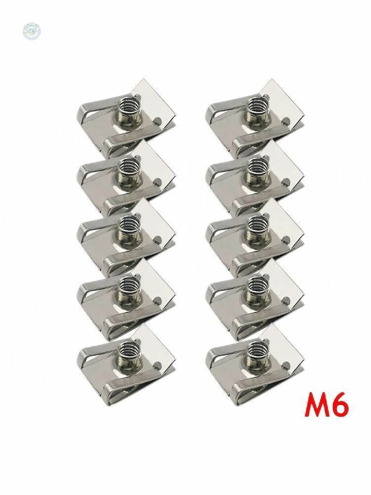 Кляймеры крепёжные из нержавеющей стали, M4 M5 M6 M8, прочные гайки дымохода для крепления панелей кузова, обтекателей мотоцикла и квадроцикла, быстрая установка, надёжное соединение