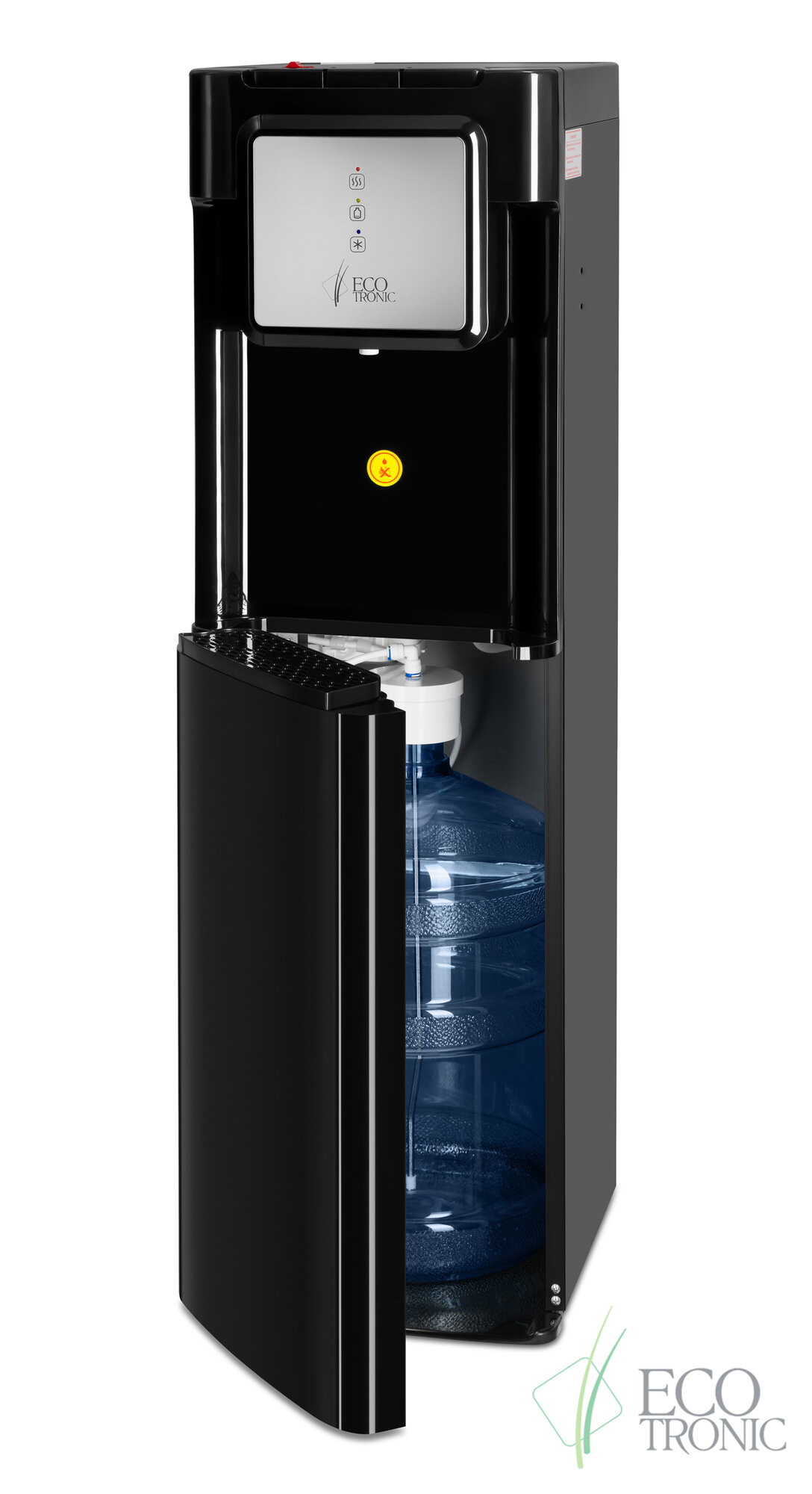 Кулер Ecotronic M18-LXE black. Гарантия 12мес. Три крана. Охлаждение воды электронное.