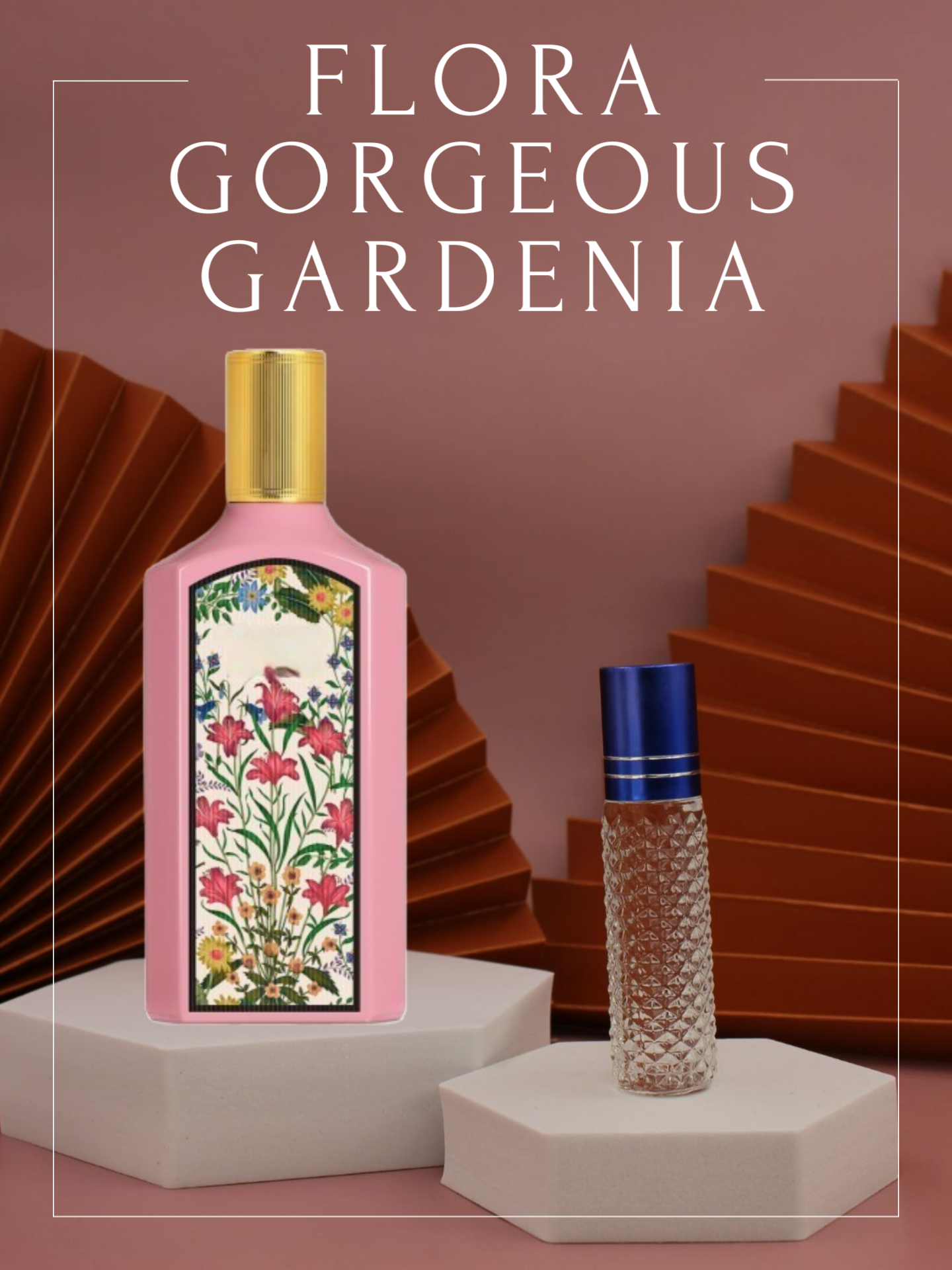 Духи масляные Flora Gorgeous Gardenia; Timeless Perfume; Флора Горджес Гардения роликовый флакон 8 мл