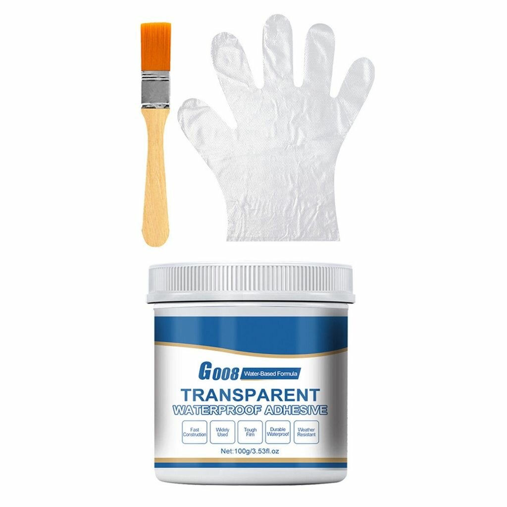 100 г Невидимого водостойкого средства, связующего герметика против протечек