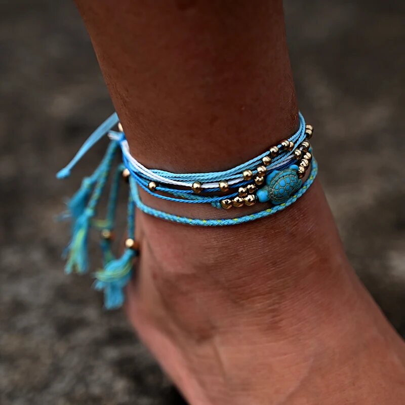 Браслет на ногу