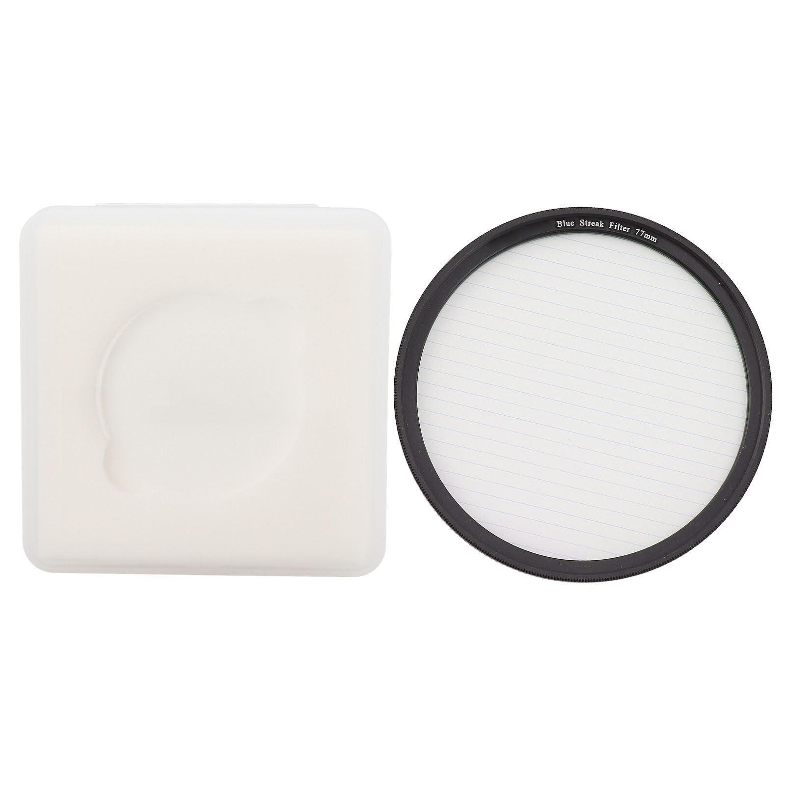 Синяя полоса фильтр спецэффект Micro One Lens Camera Optical Glass Blue Streak Filter для ночной стрельбы 77 мм