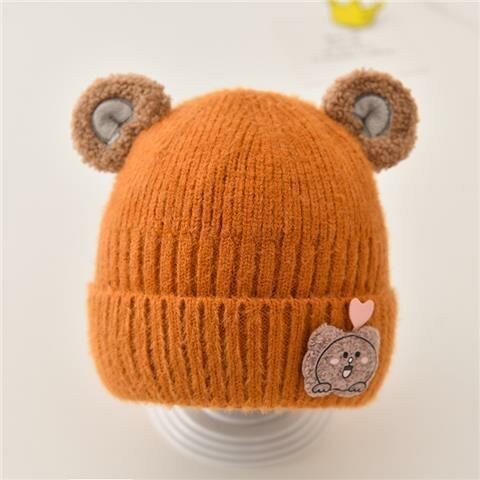 Осенние и зимние детские шапки, теплые детские шапки, милые детские шапки для девочек, корейская версия зимних шерстяных шапок принцессы оптом