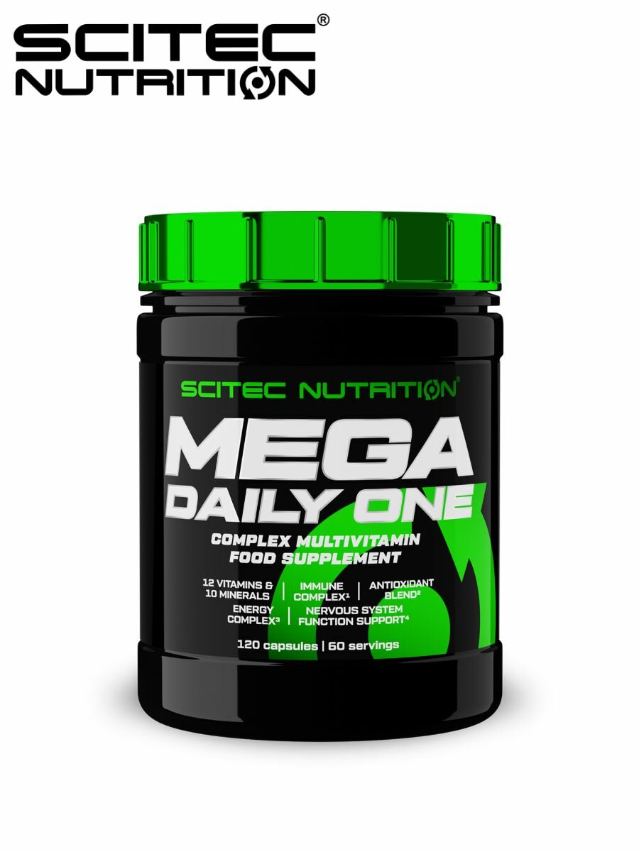 Витаминно-минеральный комплекс Scitec Nutrition Mega Daily One 120 капсул