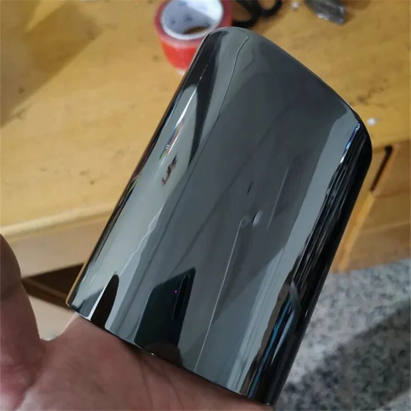 Наконечник глушителя выхлопной трубы из нержавеющей стали для BMW 318 X3 E83 F25 черный