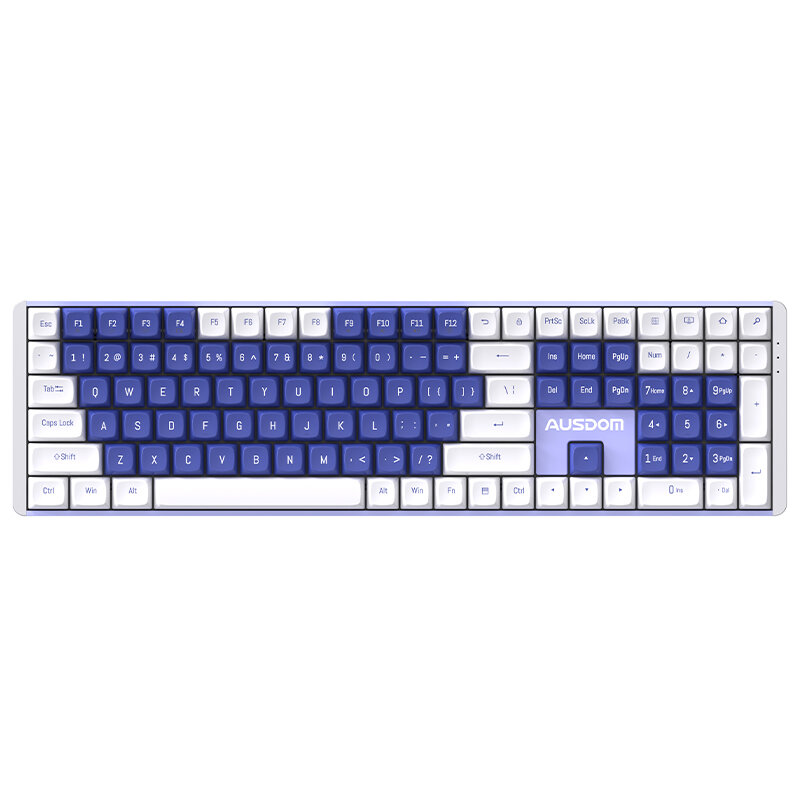 Клавиатура и мыши AUSDOM HOLA111 Collection Technic, Single Keyboard Deep blue