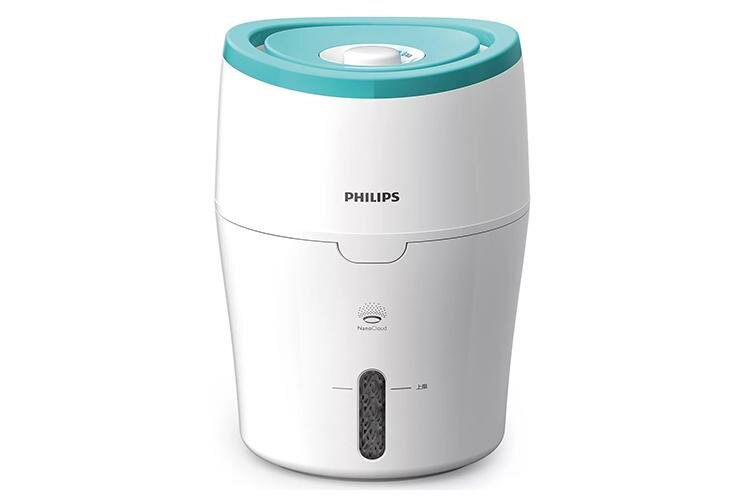 Увлажнитель воздуха PHILIPS HU4801, белый, 2 л, бесшумный, легко заправляется, для малыша и дома