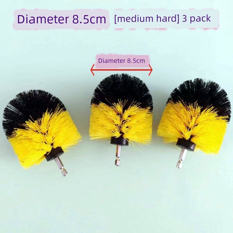 Щетка для чистки электрических дрелей, электрическая щетка для мытья чашек со специальной круглой щеточной головкой,
