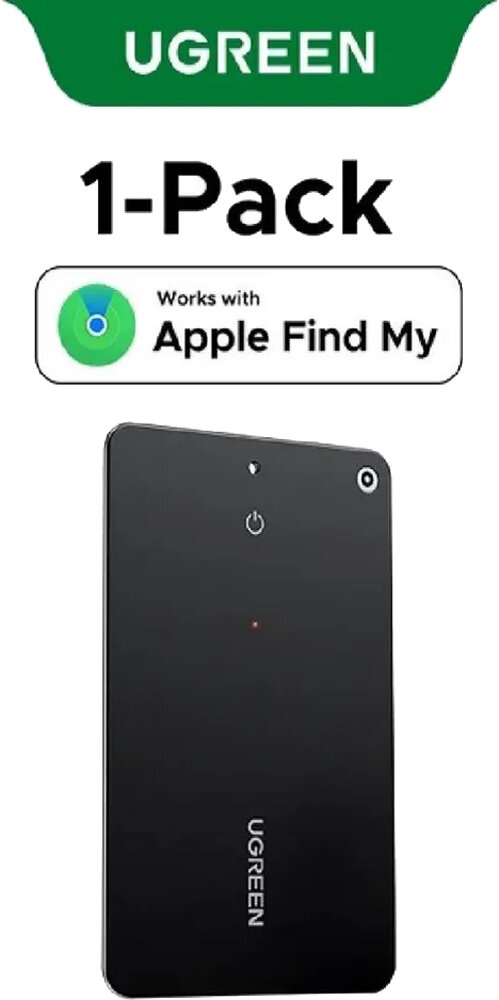Беспроводная метка Ugreen CM817 Smart Bluetooth Finder чёрный (45298)