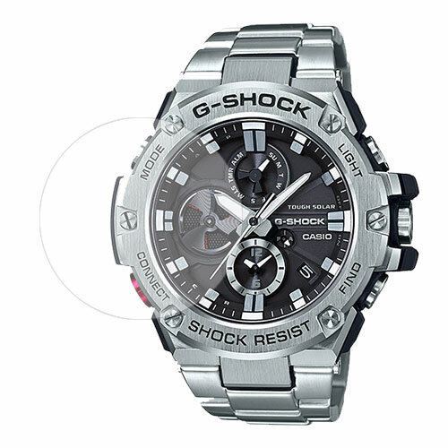 Скрин Мобайл защитный экран для часов Casio GST-B100D-1A из гидрогелевая плёнка прозрачная