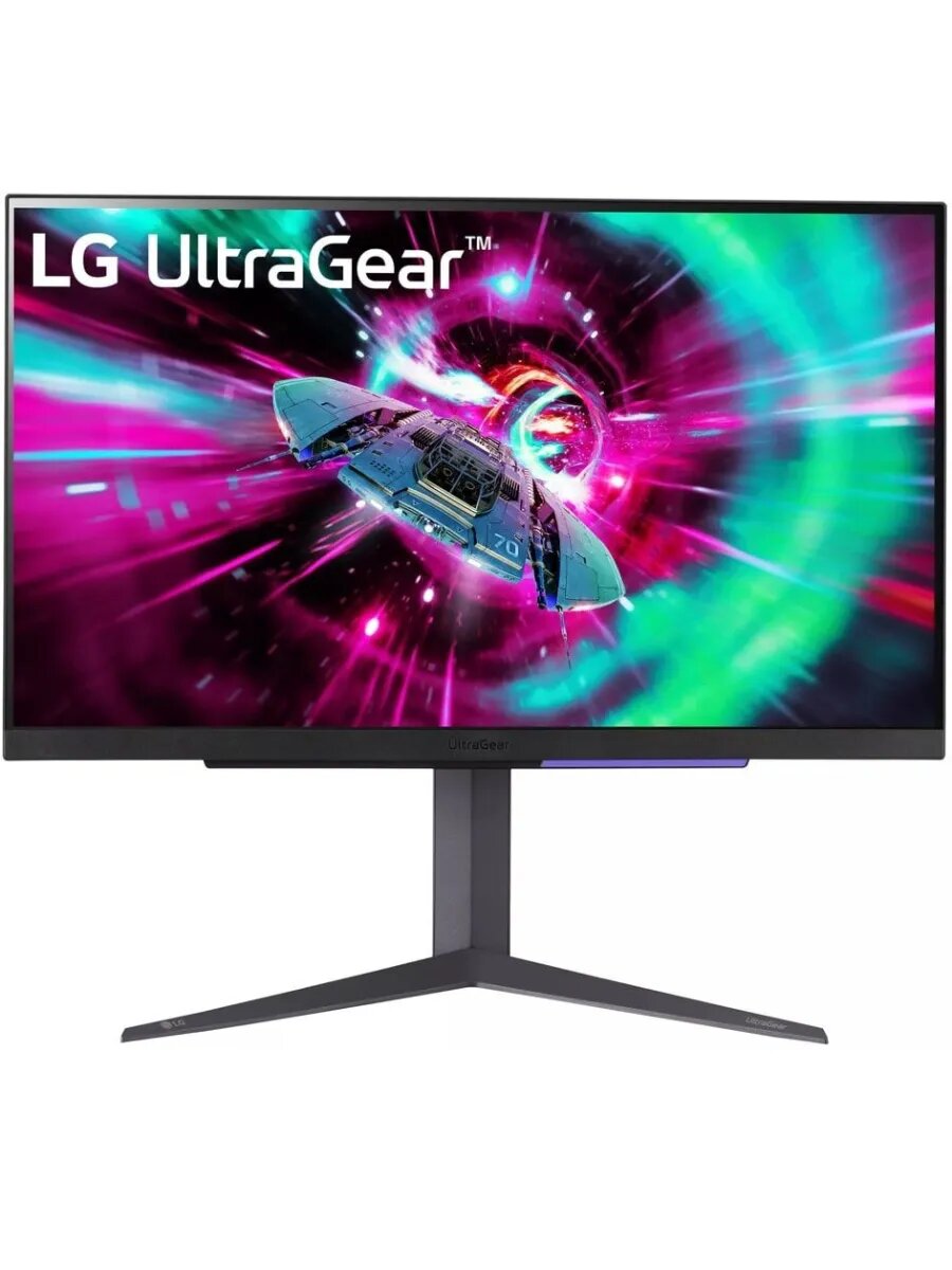 Монитор LG 27" 27GR93U-B (16:9, IPS, UHD, 144Hz, FreeSync Premium, HAS, 2xHDMI, 1хDisplayPort)