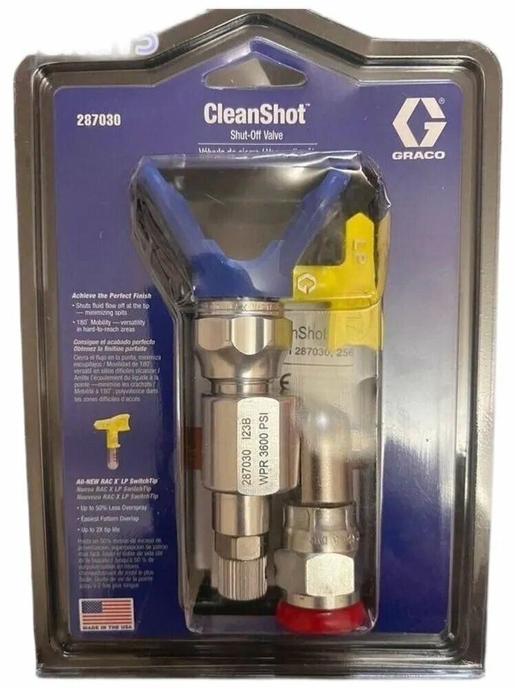 Graco 287030 cleanshot с наконечником LP 517 Клиншот распылительный
