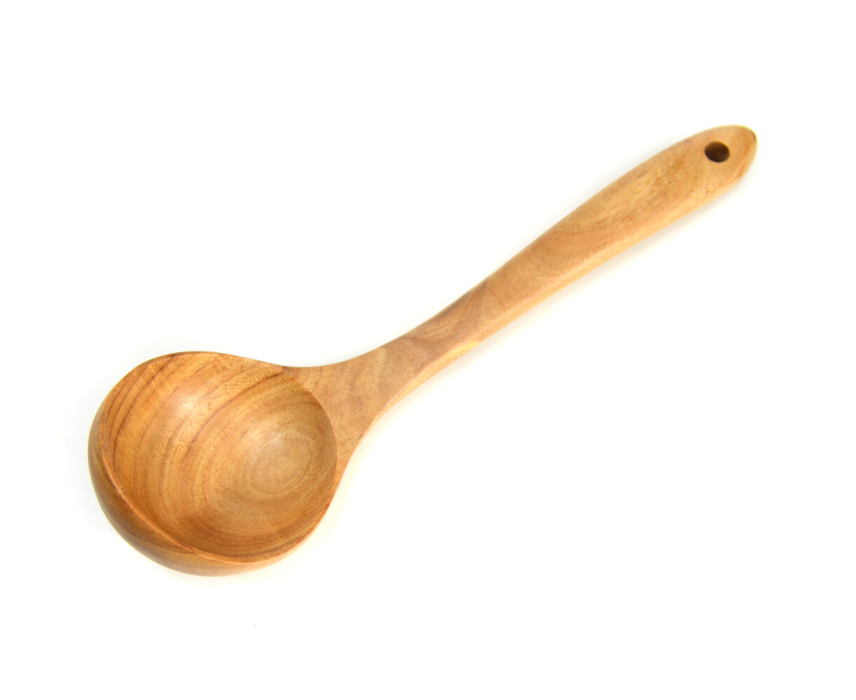 Половник деревянный. Поварешка из дерева