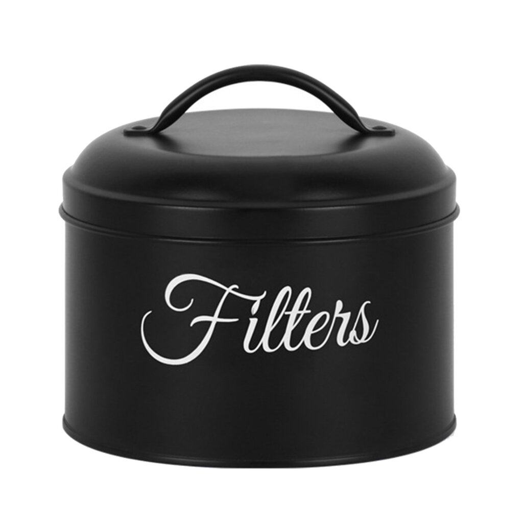 Коробка для хранения европейской и американской фильтровальной бумаги для кофе-Черный