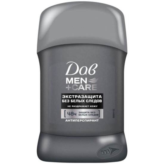 Антиперспирант карандаш Дав (dove) DOVE Men+Care, Экстразащита без белых следов, 50 мл