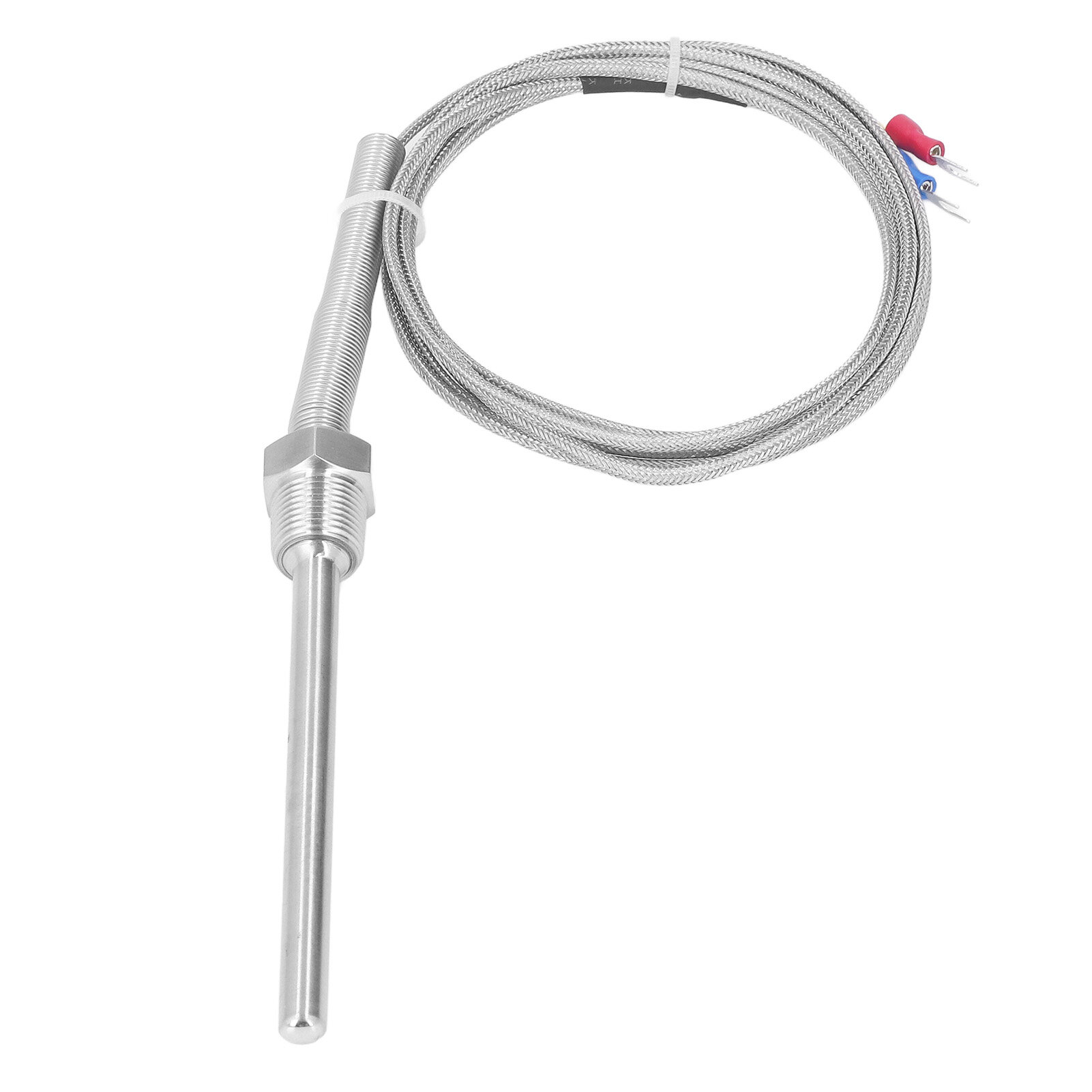 Термопара типа K, 0 400 , 3/8 NPT, 8x100 мм, датчик температуры из нержавеющей стали, датчик температуры, 2 м / 6,56 футов