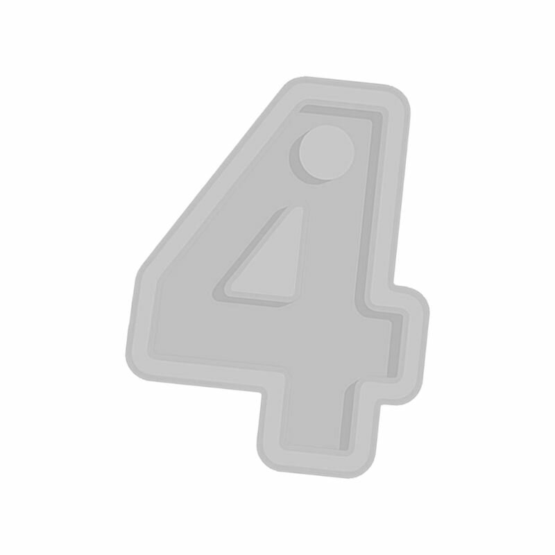 Геометрическое большое цифровое украшение восковой формы-4