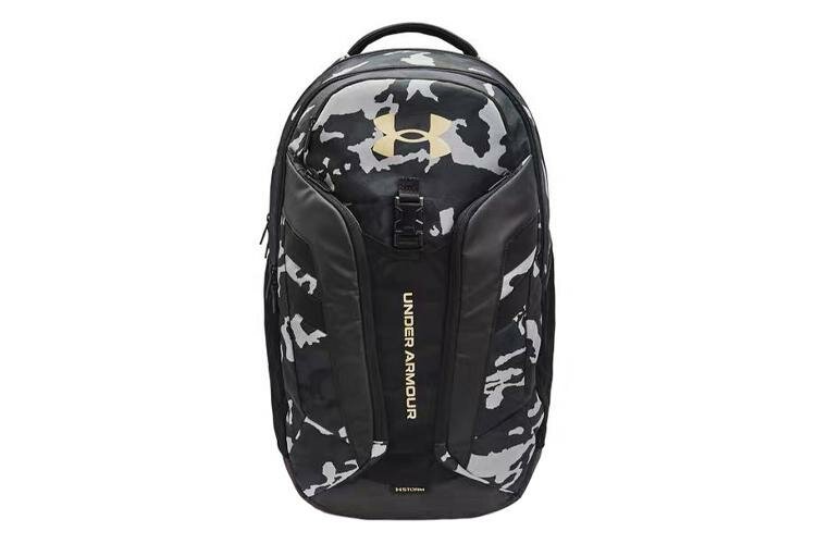 Рюкзак унисекс Under Armour из полиэстера камуфляж, черный, ONE SIZE