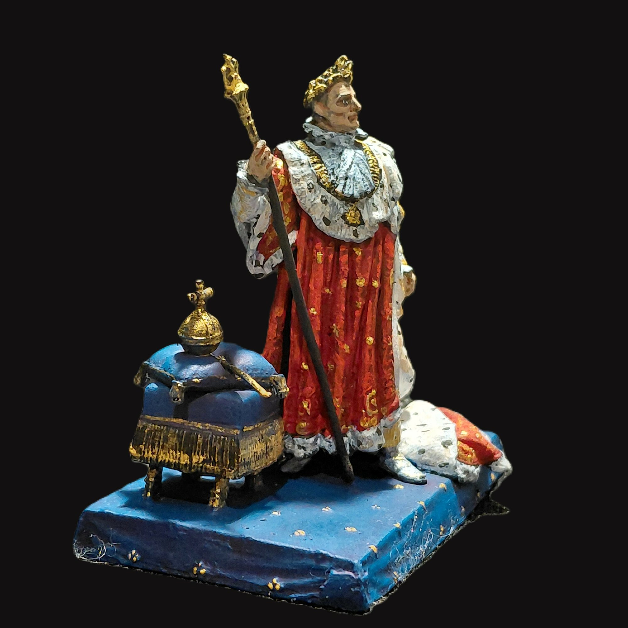 Оловянная миниатюра "Император Наполеон I Бонапарт"