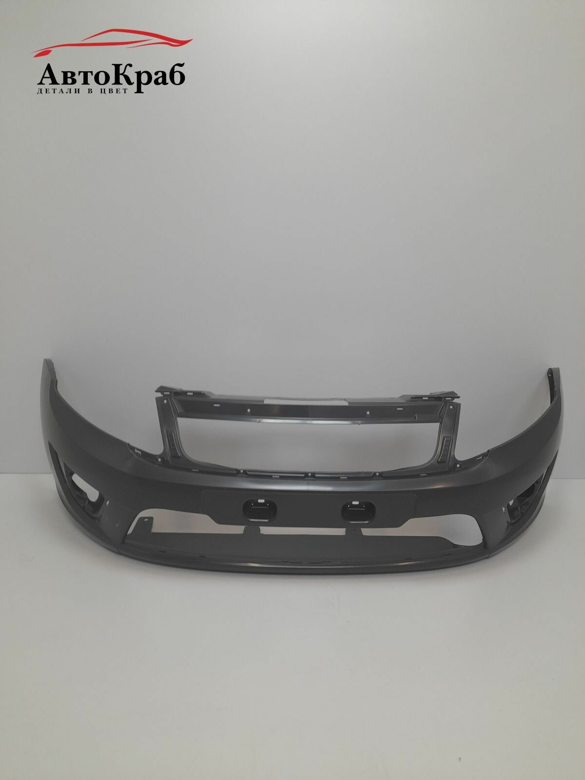 Бампер передний под покраску для Лада Гранта рестайлинг 2013 - 2018 г.
