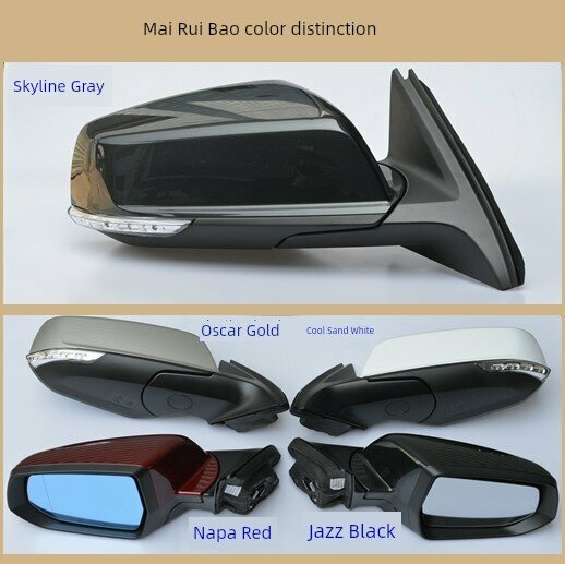 Корпус зеркала Chevrolet Malibu 2012-2018 пассажирская сторона белый матовый цвет в тон кузову